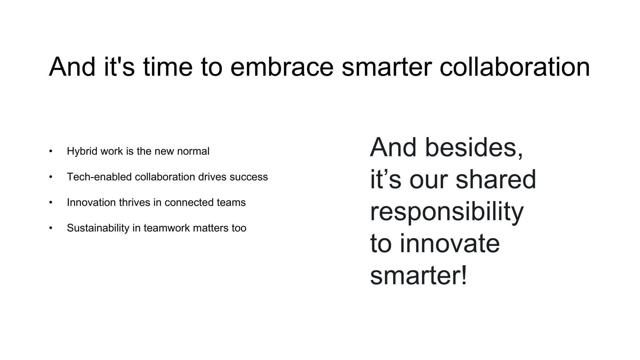 Seven ways how you can convert plain bullets into engaging slides.