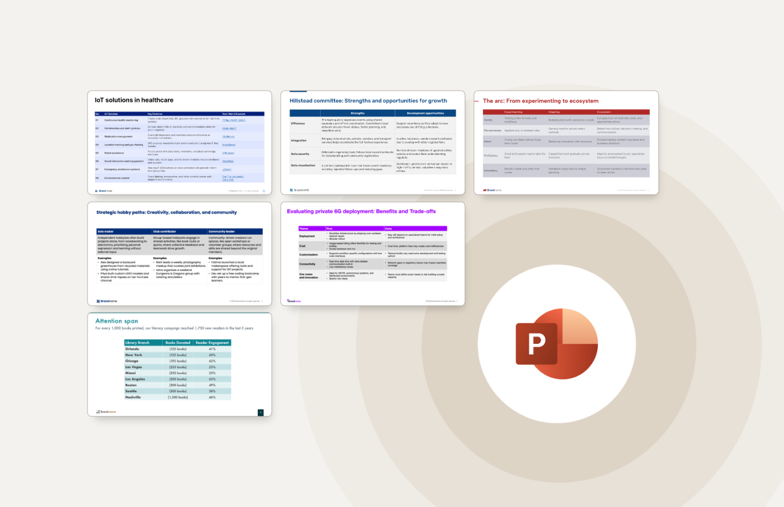 Seven ways how you can convert plain bullets into engaging slides.